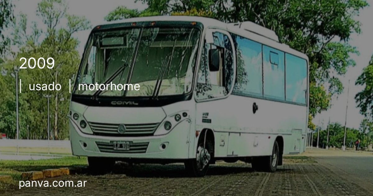 Panva | Motorhome Mercedes Benz 2009 en San Juan | Usado